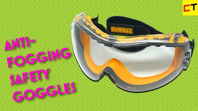 Dewalt Dual-Mold Safety Goggles | Cool Tools
