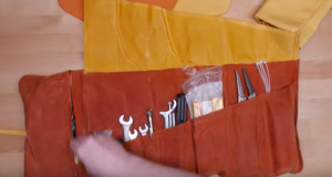 Making a Waxed Canvas Tool Roll – Cool Tools