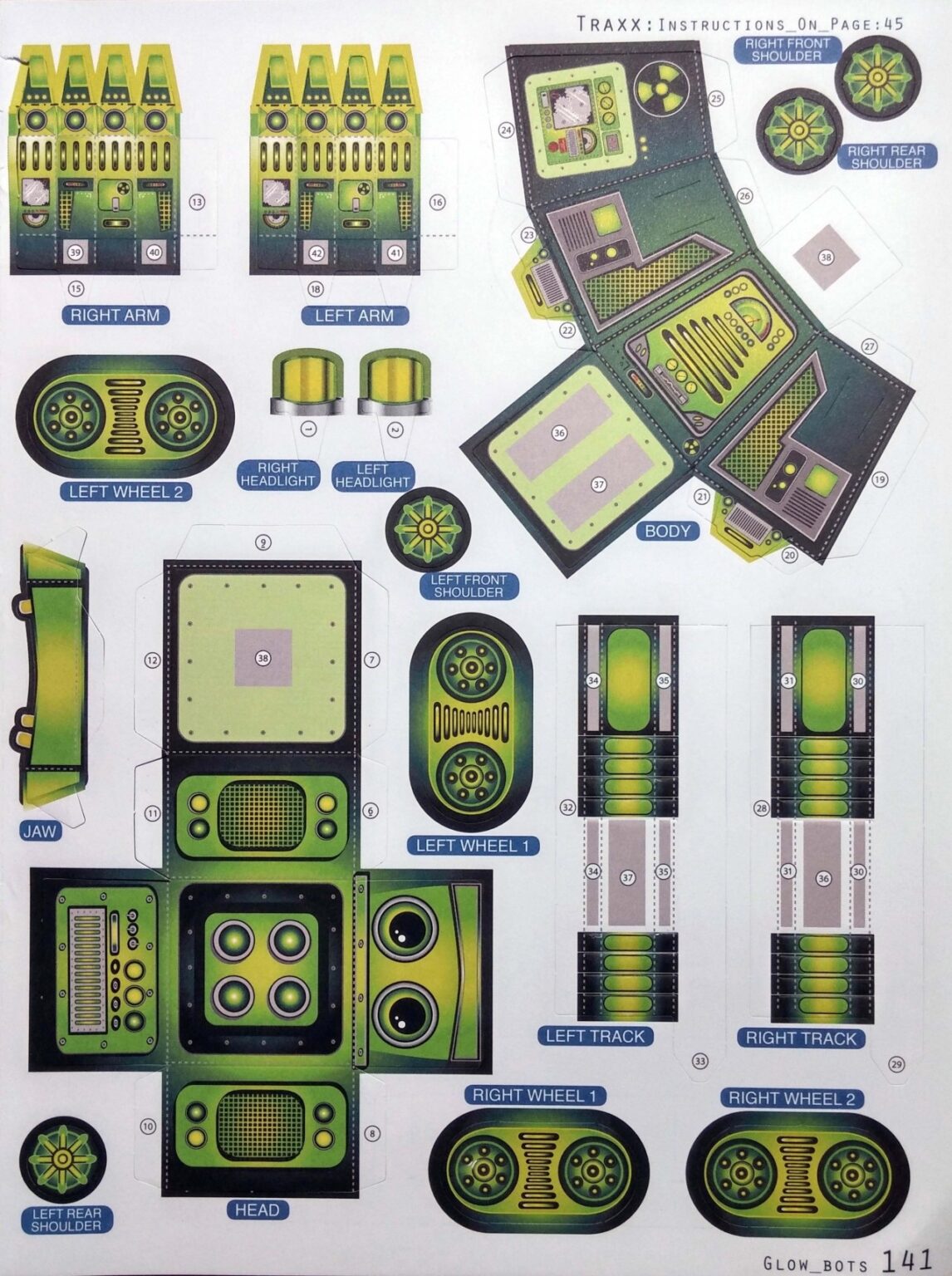 Margarash / Papertoy Glowbots – Cool Tools